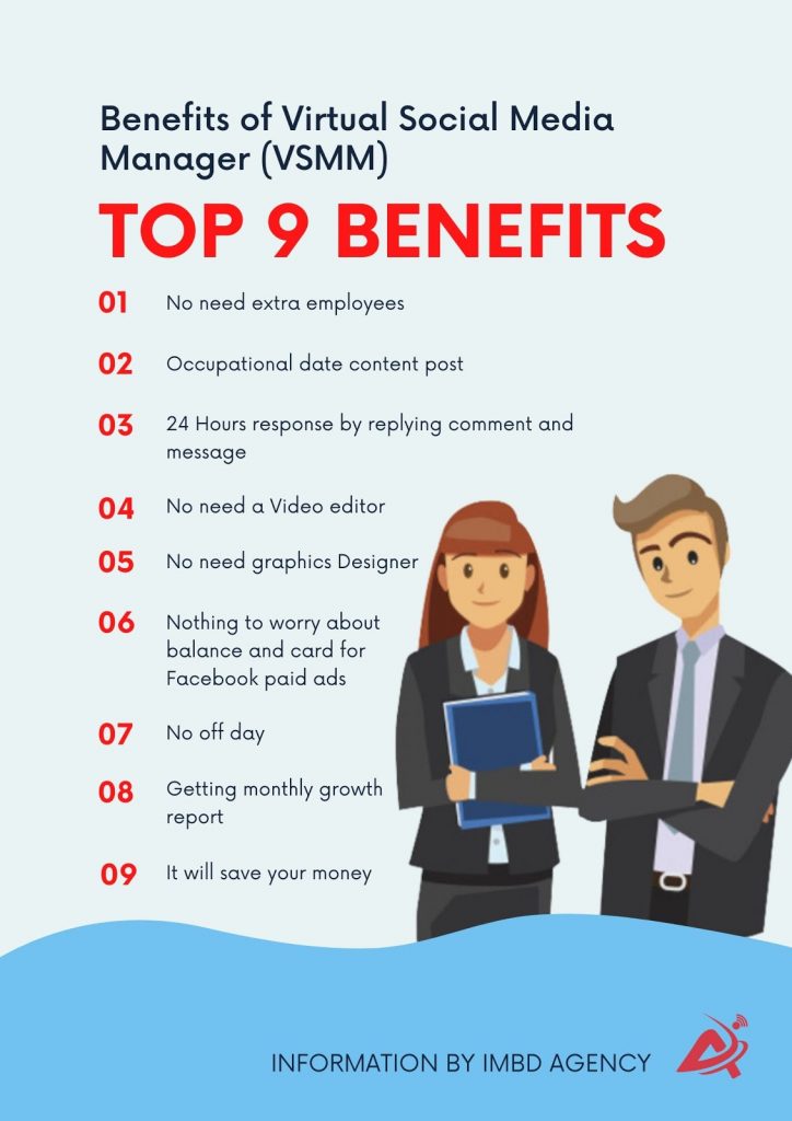 Virtual Social Media Manager (VSMM) in Bangladesh - IMBD Agency Ltd